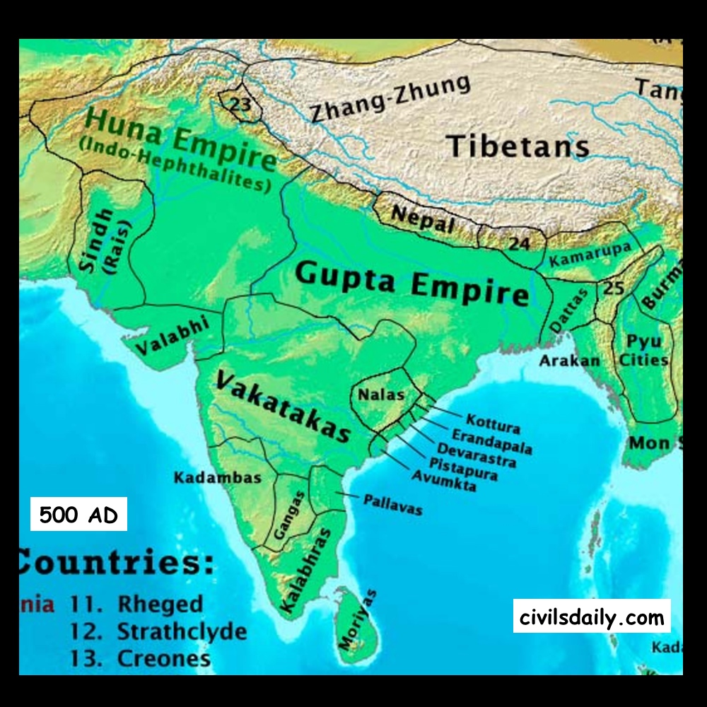 Chapter 7 | Gupta Period (300AD – 600AD) – Civilsdaily