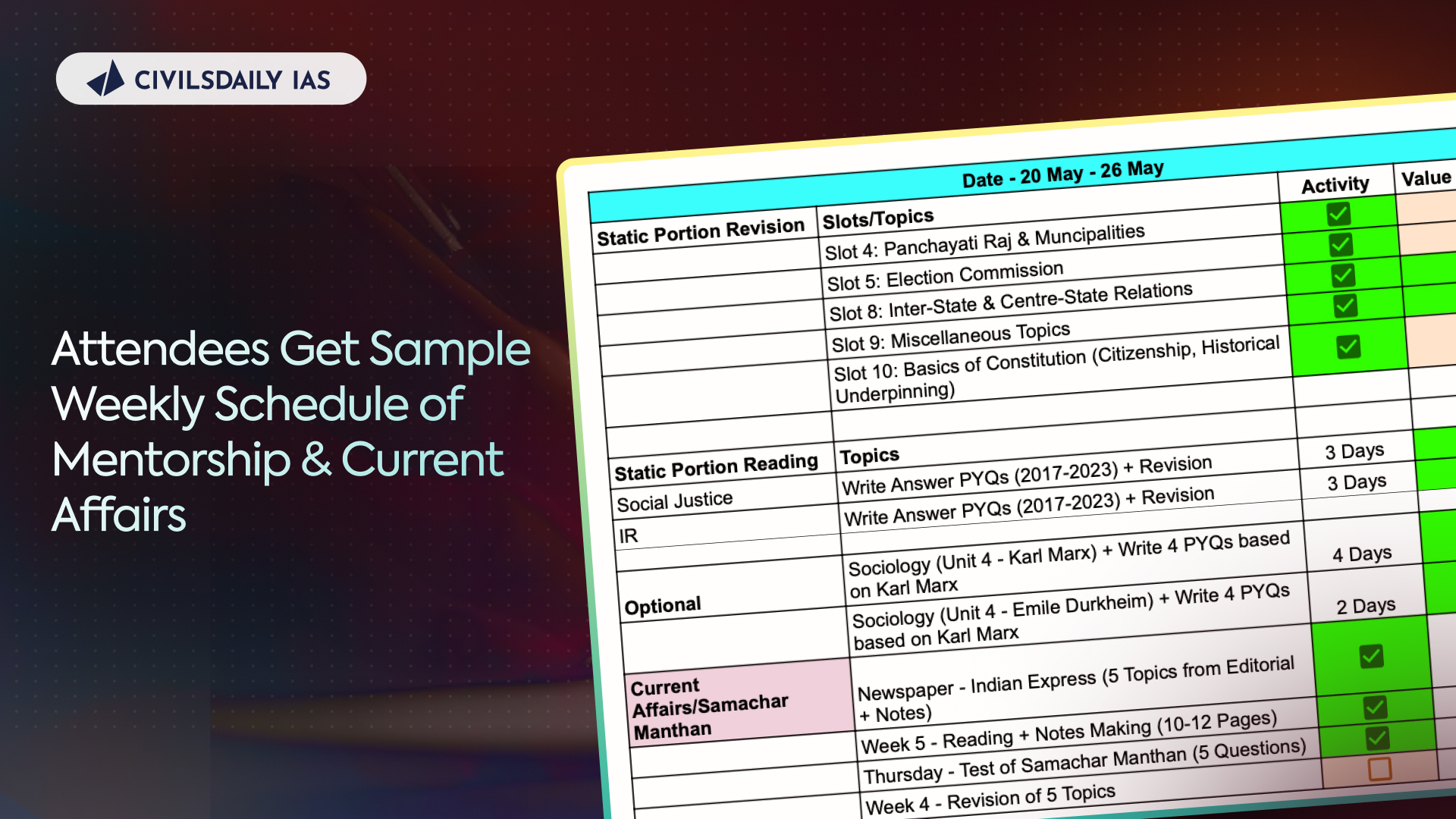 [Working Junta Webinar] Year-long Current Affairs Strategy for Working ...