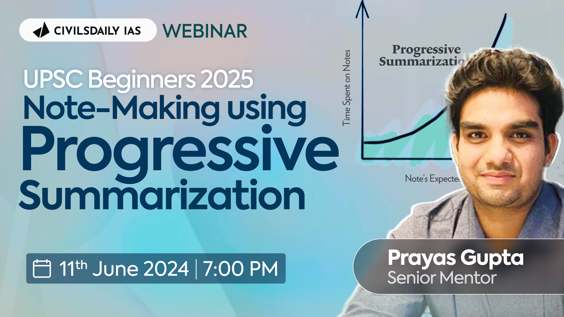 [UPSC’25 Beginner’s Webinar] On Note-Making using Progressive ...