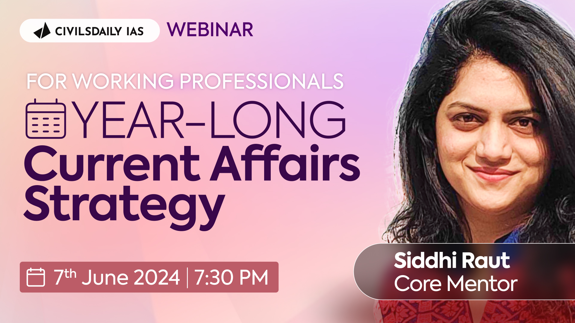 [Working Junta Webinar] Year-long Current Affairs Strategy for Working ...